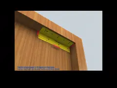 the step to install electormagnetic lock