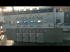 Top Printing Flexo Printer Gluer Inline Automatic Control