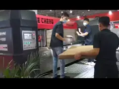 KC-BPG1228 Automatic Bottom Printing Flexo Printer Slotter Gluer Inline