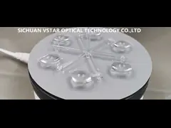 OEM / ODM Design / Custom Made Emission Lens / PC Aspheric Optical Lens Sumitomo Electric