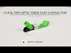 FTTH SC APC 0.3dB Single Mode 55MM Fiber Optic Fast Connector