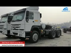 SINOTRUCK HOWO 420HP Prime Mover For Sudan