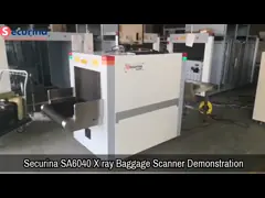 Starke X Ray Inspection System Baggage Scanner 0.22m/s Förderer-Geschwindigkeit der Doppelenergie-