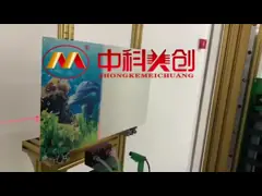 2880dpi UV Printer Beautiful Picture Printing on Metal
