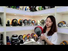 Introduction and show of heavy duty polyurethane casters