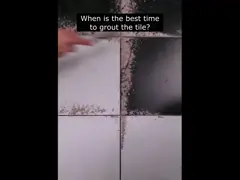 When To Grout Your Tile? How To Grout