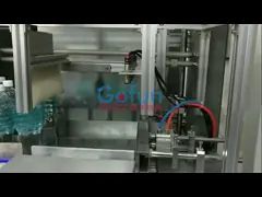 Wrapping machine for bottled water juice beverage