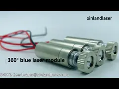 Modul 360° blauer Laser