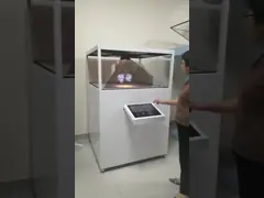 360 degree regular triangle touch 3D Holographic Pyramid