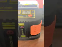Automatic Lead Acid Battery Charger Aluminum Alloy 12V 24V 14A Pulse