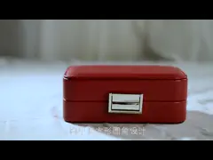 Custom Logo Vegan Leather Travel Jewelry