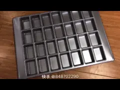 RK BAKEWARE 45727 Aluminized Steel Mini-Loaf Specialty Pan 28 Compartment Glazed