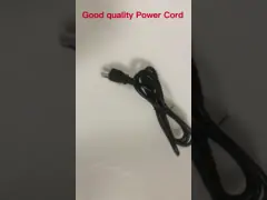 3 Core Computer Power Cord For PC Laptop US Plug Rubber