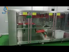 Sachet Powder Packing Machine 15 - 80 Bags / Minute Hot Sealing