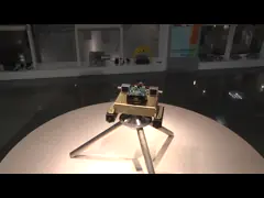 Ατσάλινη τρίποδης πύλη με εξαιρετική περιστρεφόμενη πλάκα για ασφαλή πρόσβαση σε εστιατόρια και ξενοδοχεία