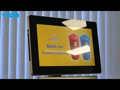 Indoor LCD Wall Mounted Digital Signage 2k 4K Commercial Super Slim 32 49 Inch