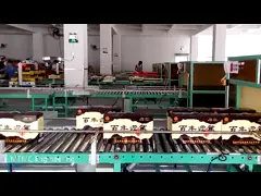 Automatic Cargo Life With Rolling Shutter Platform