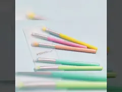 5pcs Eye Makeup brushes With Plastic Handle,Eyeshadow,Eyebrow,Eye Blender