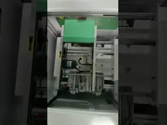 Διαφανές κάλυμμα 90 μοίρες PCB περιστροφή μεταφορέα 350mm πλάτος