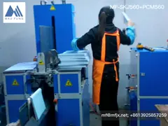 Maufung Big Size Hard Cover Book Casing In Machine and Joint forming Machine MF-SKJ560