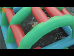 Inflatable Jungle Bar PVC Material Outdoor Water Sport Game