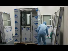 PLC control air shower