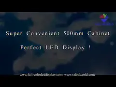 Il display a LED per un montaggio rapido.604, P2.976Je vous en prie, P3.91, P4.81