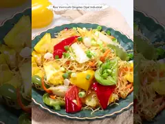 Tallarines libres del palillo del arroz de los fideos del arroz del gluten grueso del cereal 400g
