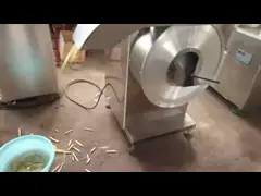 Potato slicing French chip machine, root vegetable cutting machine, vegetable fruit slicing machine