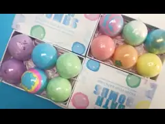 Bath fizzy bombs set