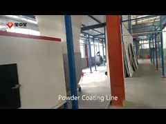 China Power Free Overhead Conveyor Powder Coating Line Automatic Powder Paint Equipments for sale
