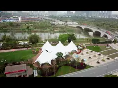 Large Star Canopy Hotel Tents