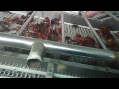 Food continuous frying machine, industrial frying machine, snack fried food processing machine