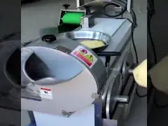 China Multi Functional 60kg Stem Vegetable Slicing Machine Multi-functional double-head vegetable cutter for sale