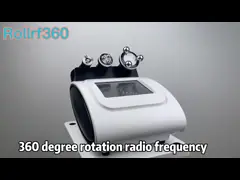 Portable Rolling RF360 bauty machine for face lifting body slimning