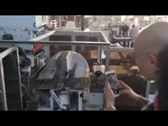 500枚のシート/ライン ジャンボ ロール7.5KWのナプキンのペーパー作成機械