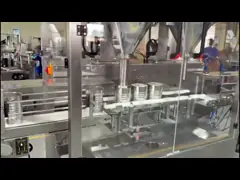 double heads auger filler