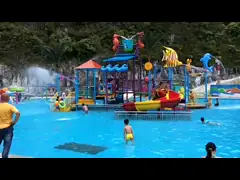 China TUV Children Playground Ship Water Slide For Backyard  Resort for sale