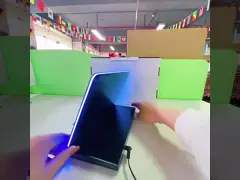 China Android 8.1 NFC RFID 10.1" All In One Touch Screen PC With LED Light for sale