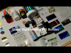 China Clear Adhesive Sticker Labels / Water Bottle Labels Transparent Ampoule Printing for sale