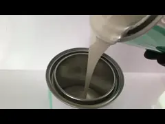 Metal Bucket 1k Primer Pearl White Car Paint Weather Resistance For Billboards