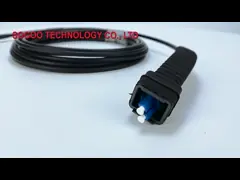 China NSN Boot Compatible Nokia Armor jumper LC LC Armored Fiber Optic Cable for sale