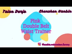 Pink Double Belt Waist Trainer | Wholesaler | Waist Trainer Factory