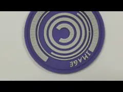 Environmentally friendly woven patches