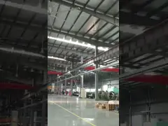 China Energy Saving 2500mm Industrial Big Ceiling Fan Silent High Volume Low Speed For Factory for sale