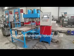 120 Ton Rubber Bricks Tire Recycling Maschine 7.5kw 1100x1100