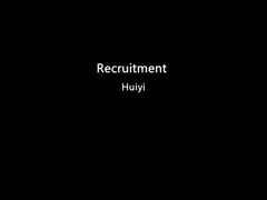 Recruitment