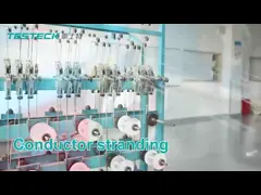 Processo de fabrico de cabos de sinalização a alta temperatura