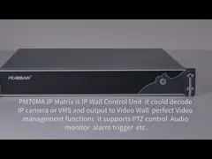 Changeur de Matrix de réseau de PM70MA-00-4H-4K avec la sortie de 4ch Hdmi, décodeur d'IP