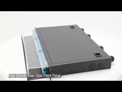 High Density Fiber Optic Patch Panel